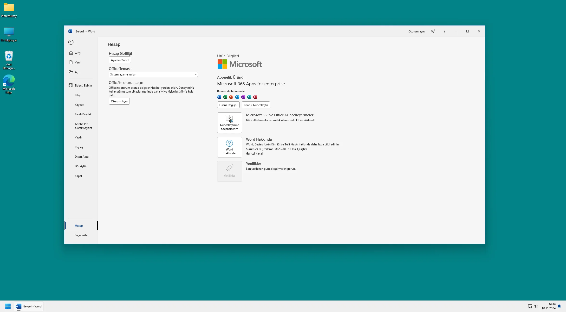 Microsoft 365 Pro Plus Retail Türkçe Final (32-64 Bit) » GüncelArşiv